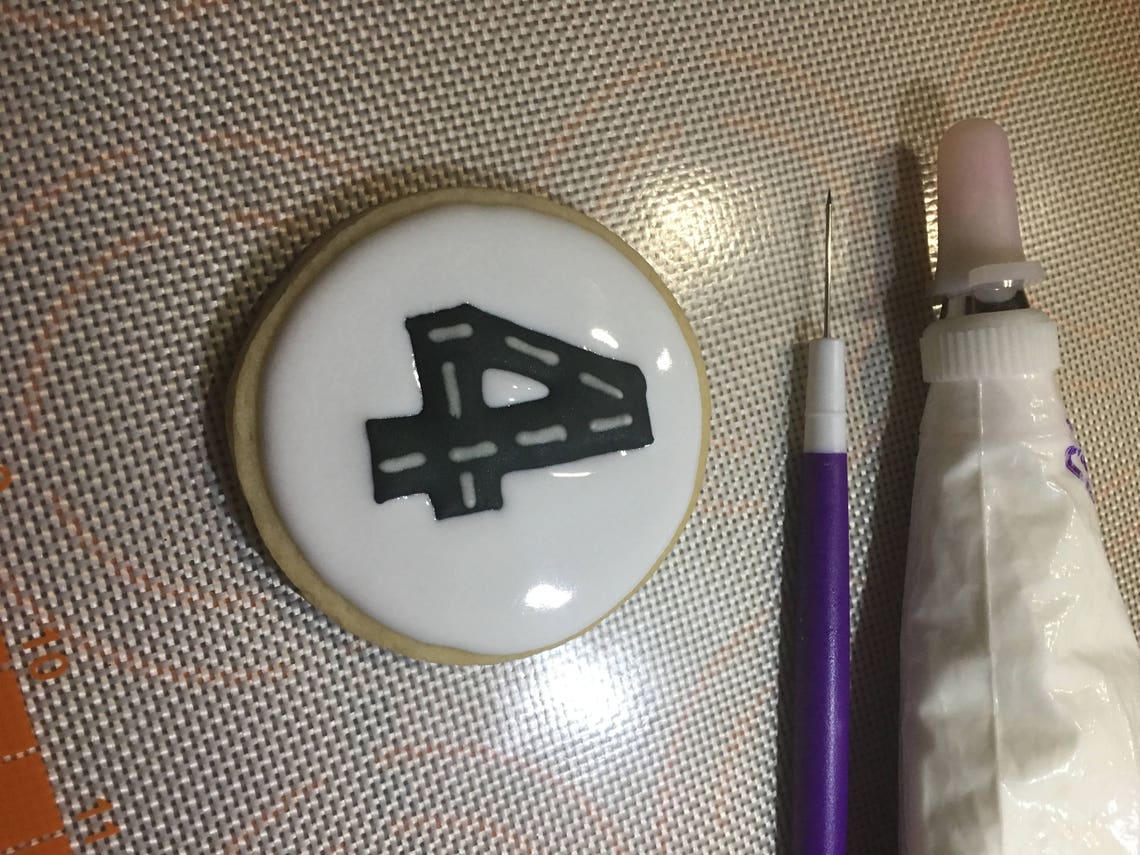 Number Birthday Cookies | Any Number Cookies, Large Cookies, Birthday ...