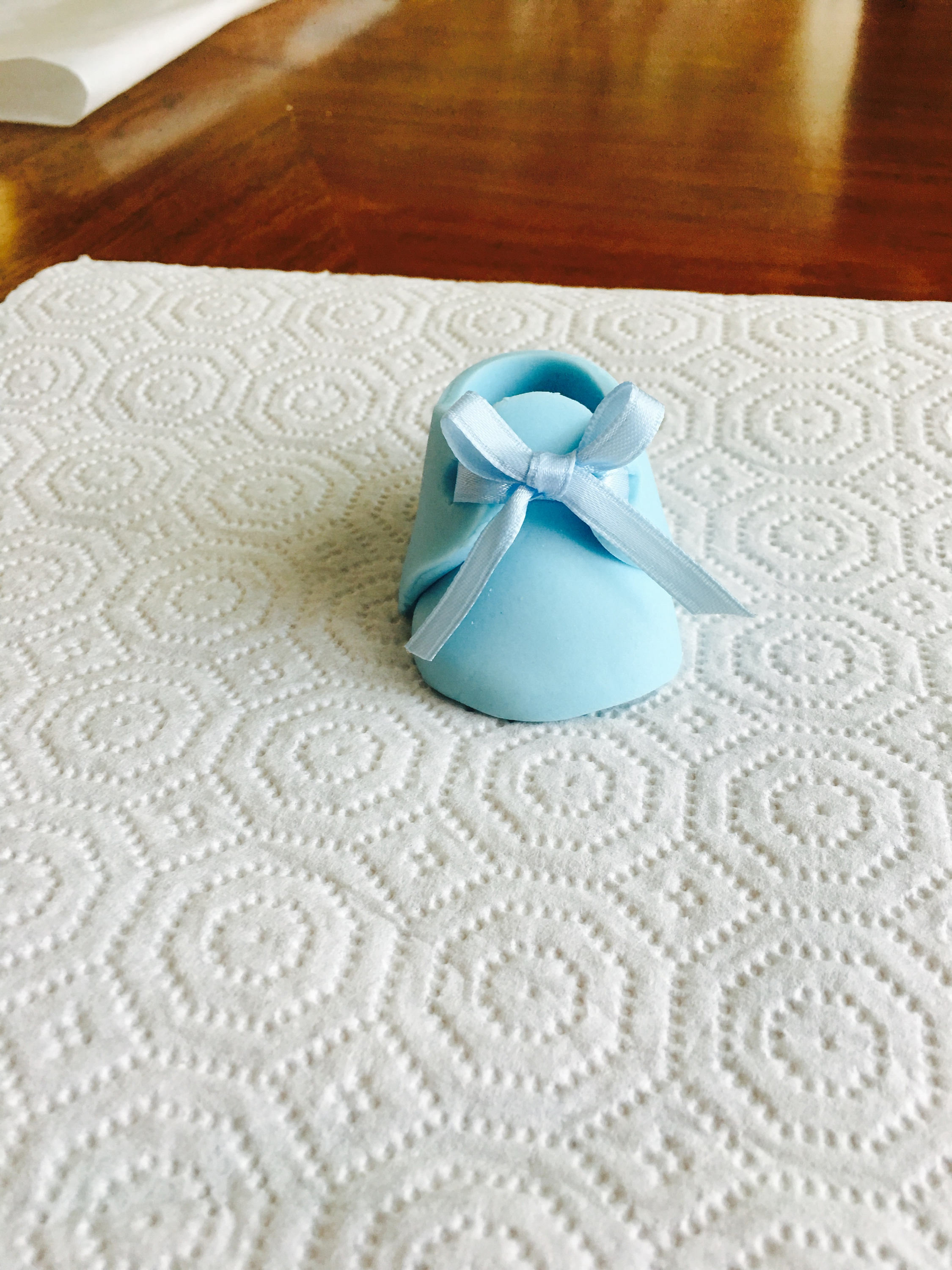 Fondant Shoes Cake Topper for Baby Girl, Fondant Shoes, Fondant Tapper ...