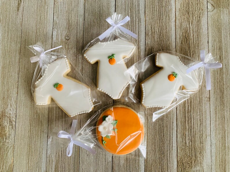 Orange Cookies Citrus Cookies Birthday Cookies Theme | Etsy