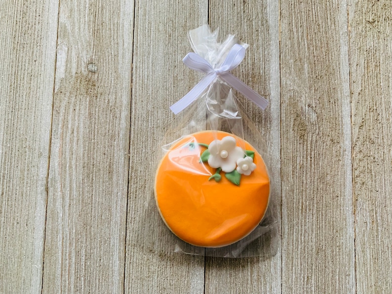 Orange Cookies, Citrus Cookies, Birthday Cookies, Theme Cookies ...