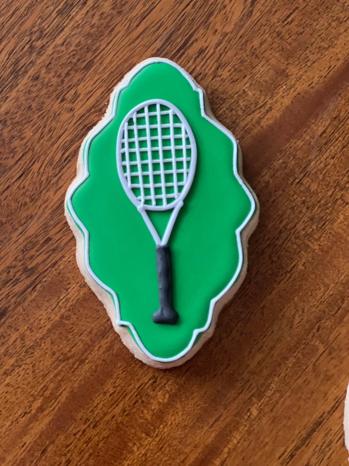 Tennis Cookies Rackets Cookies Large Cookies Birthday - Etsy