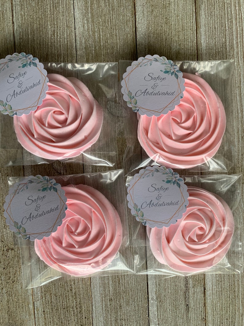 Meringue Cookies French Meringue Cookies Rose Meringue - Etsy