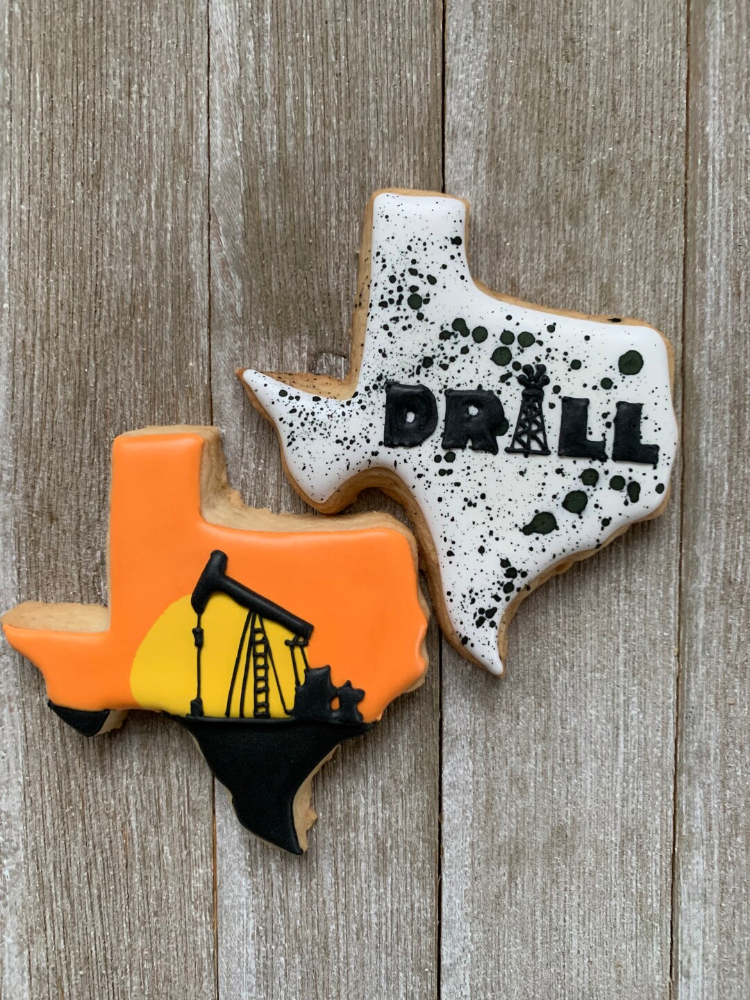 Oil Ring Cookies, Drill Cookies, Oil Cookies 1 Dozen 12 Cookies - Etsy