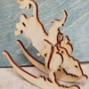 Welsh Dragon Laser Cut Wooden Puzzle Rocker. Vector File for Laser ...