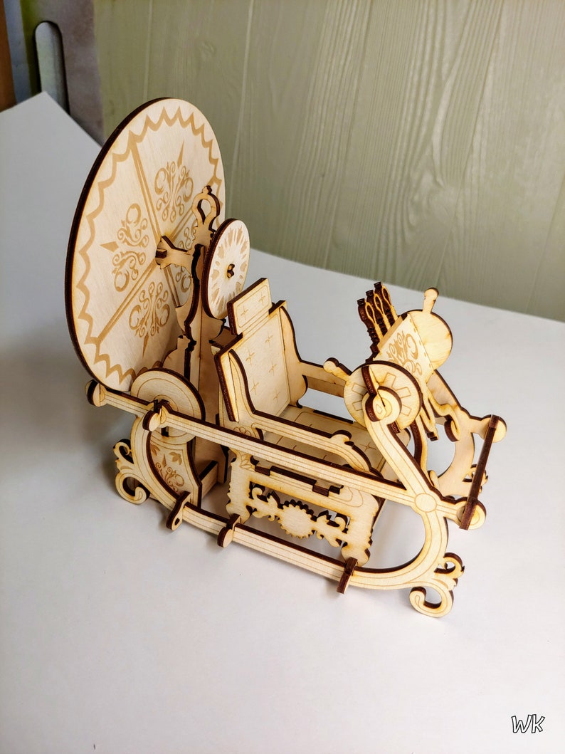 Laser Cut Time Machine Cutting Files Steampunk Creation - Etsy