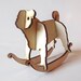 Pug Dog Laser Cut Wooden Puzzle Rocker. Vector File for Laser - Etsy