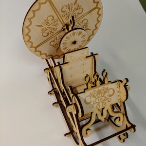 Laser Cut Time Machine - Cutting Files - Steampunk Creation - Vector ...