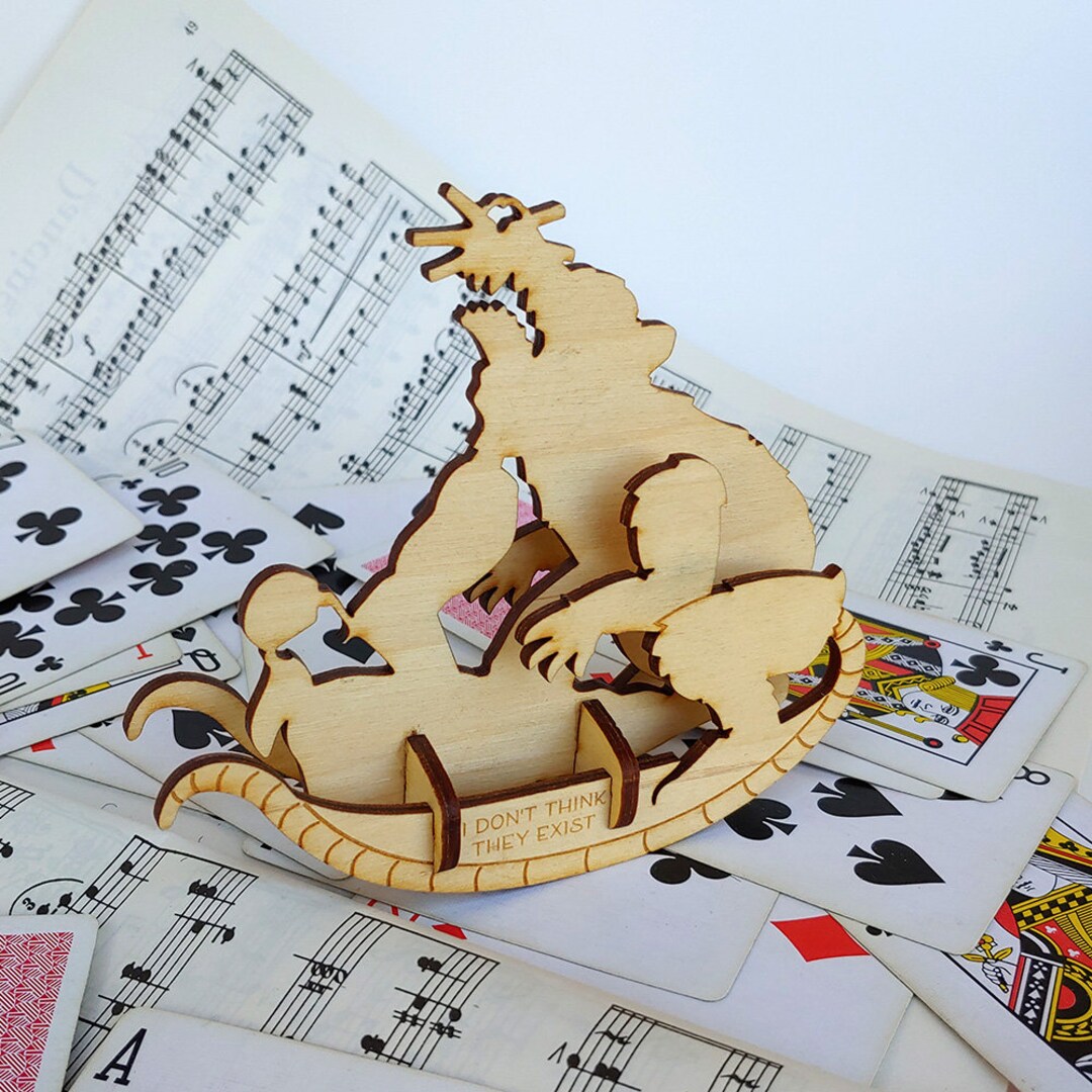 R.O.U.S. (rodent of Unusaul Size) Laser Cut Wooden Puzzle Rocker ...