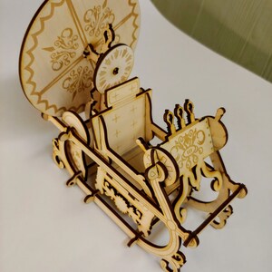 Laser Cut Time Machine - Cutting Files - Steampunk Creation - Vector ...
