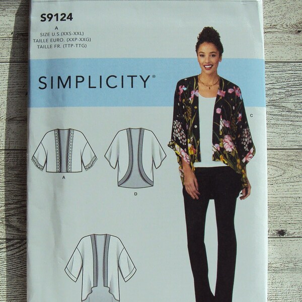 Kimono Style Jacket - Etsy