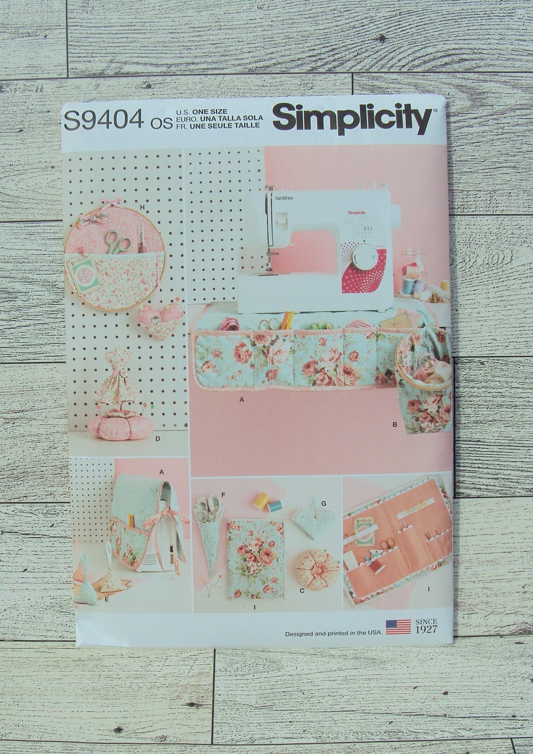 Simplicity Sewing Pattern 9404 Sewing Room Accessories Sewing Mat and ...