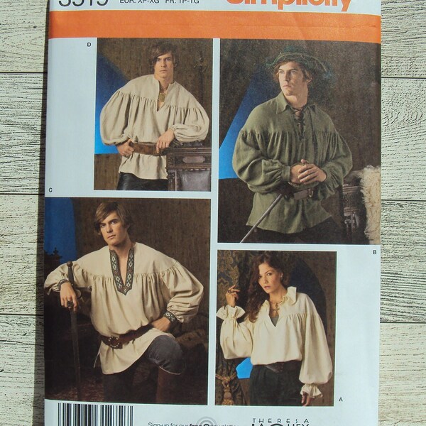 Pirate Shirt Pattern - Etsy