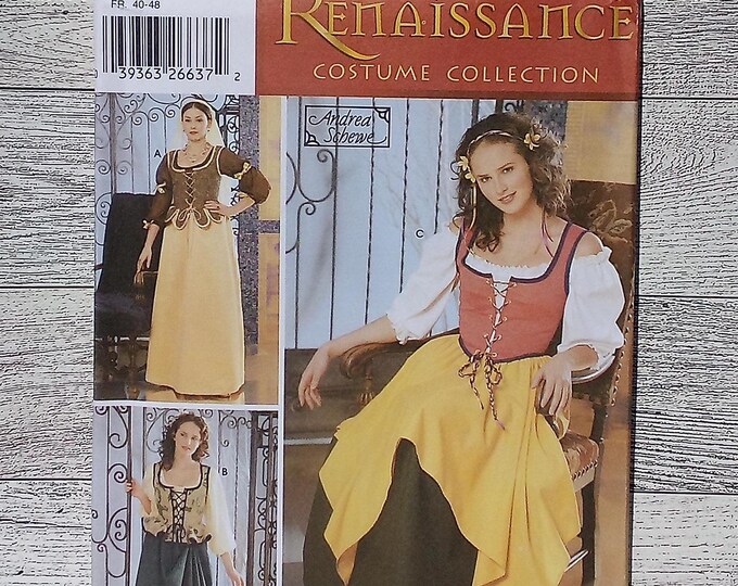 Simplicity Sewing Pattern 5582 - Womens Renaissance Dress - Maiden ...
