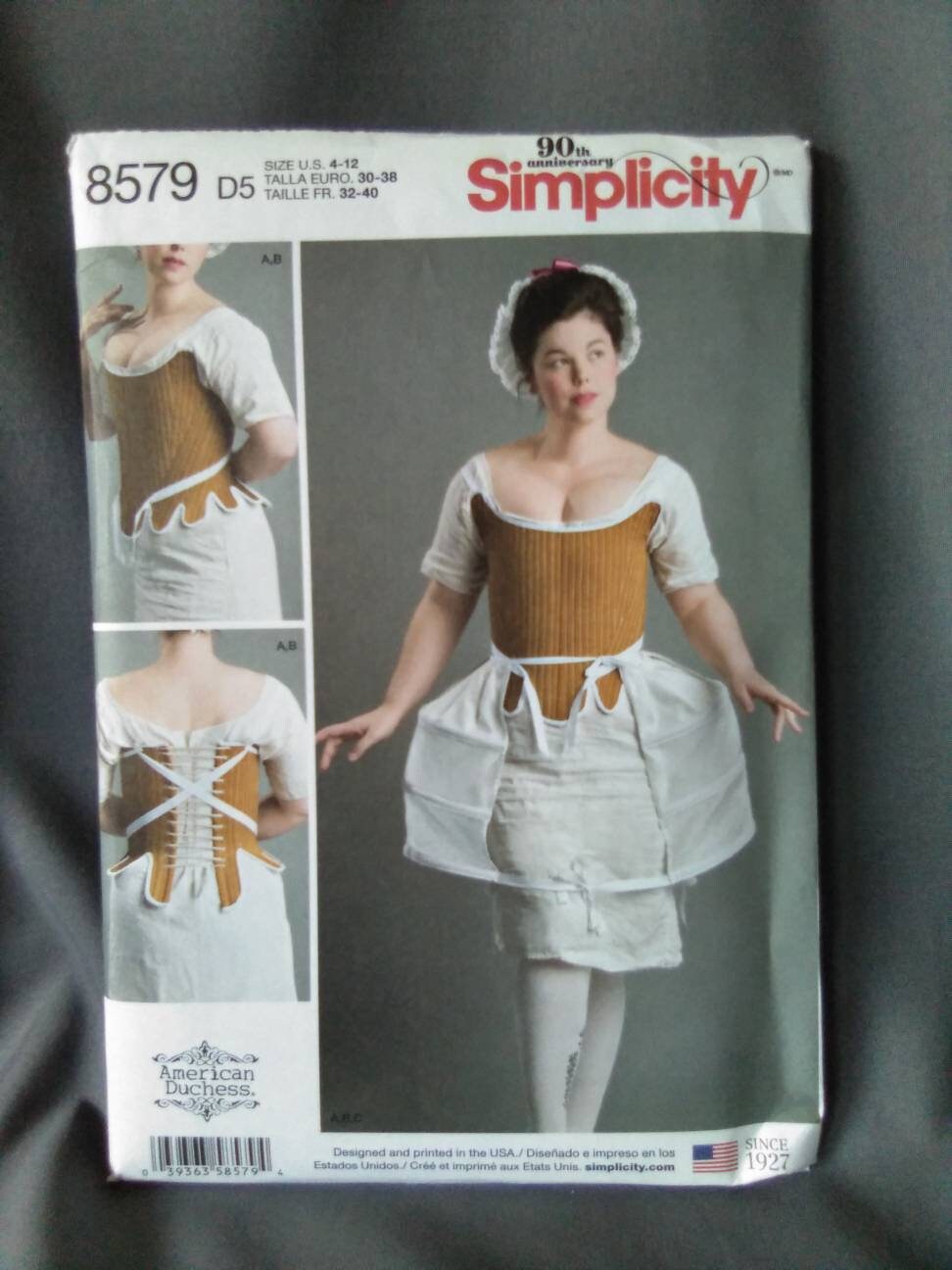 Sewing & Needlecraft sizes 14-22 Corset UNCUT Sewing Pattern by ...