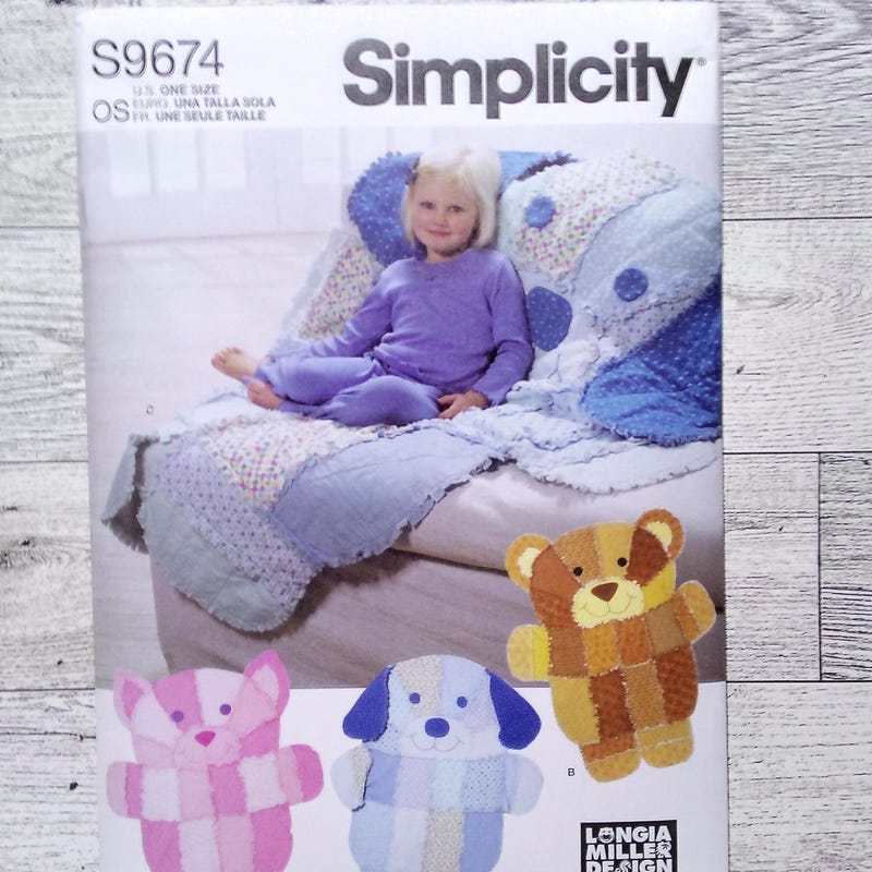 Teddy Bear Rag Quilt - Etsy