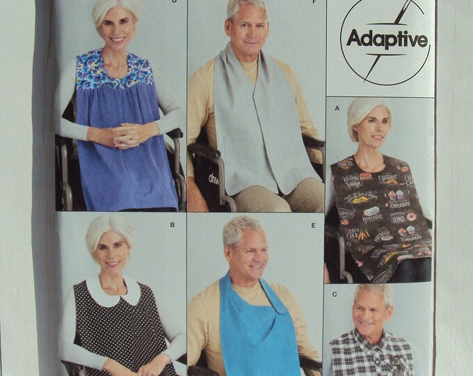 Simplicity Sewing Pattern 11306/9489 Easy Unisex Adult Bibs Clothing ...