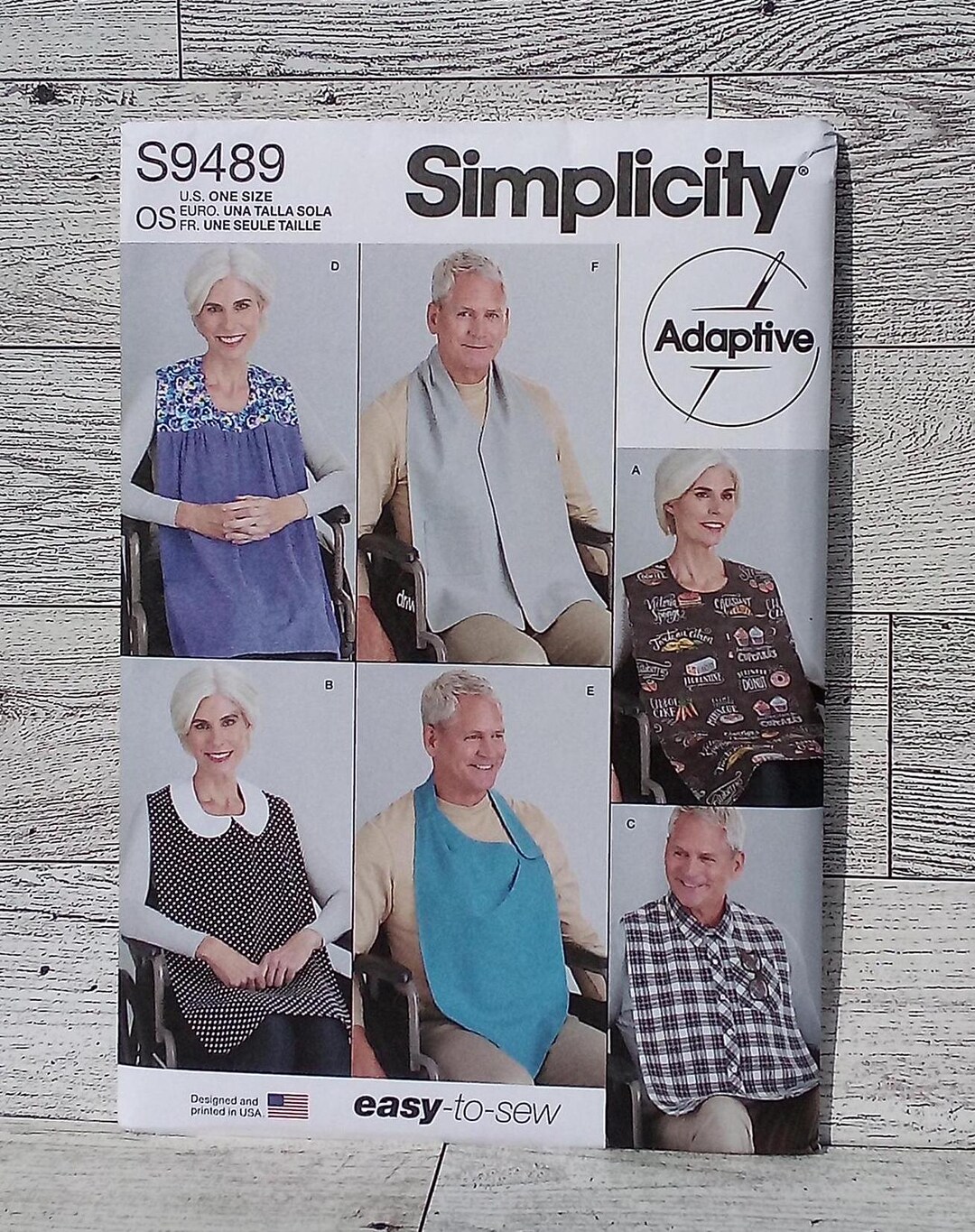 Simplicity Sewing Pattern 9489 - Men and Womens Clothing Protector ...