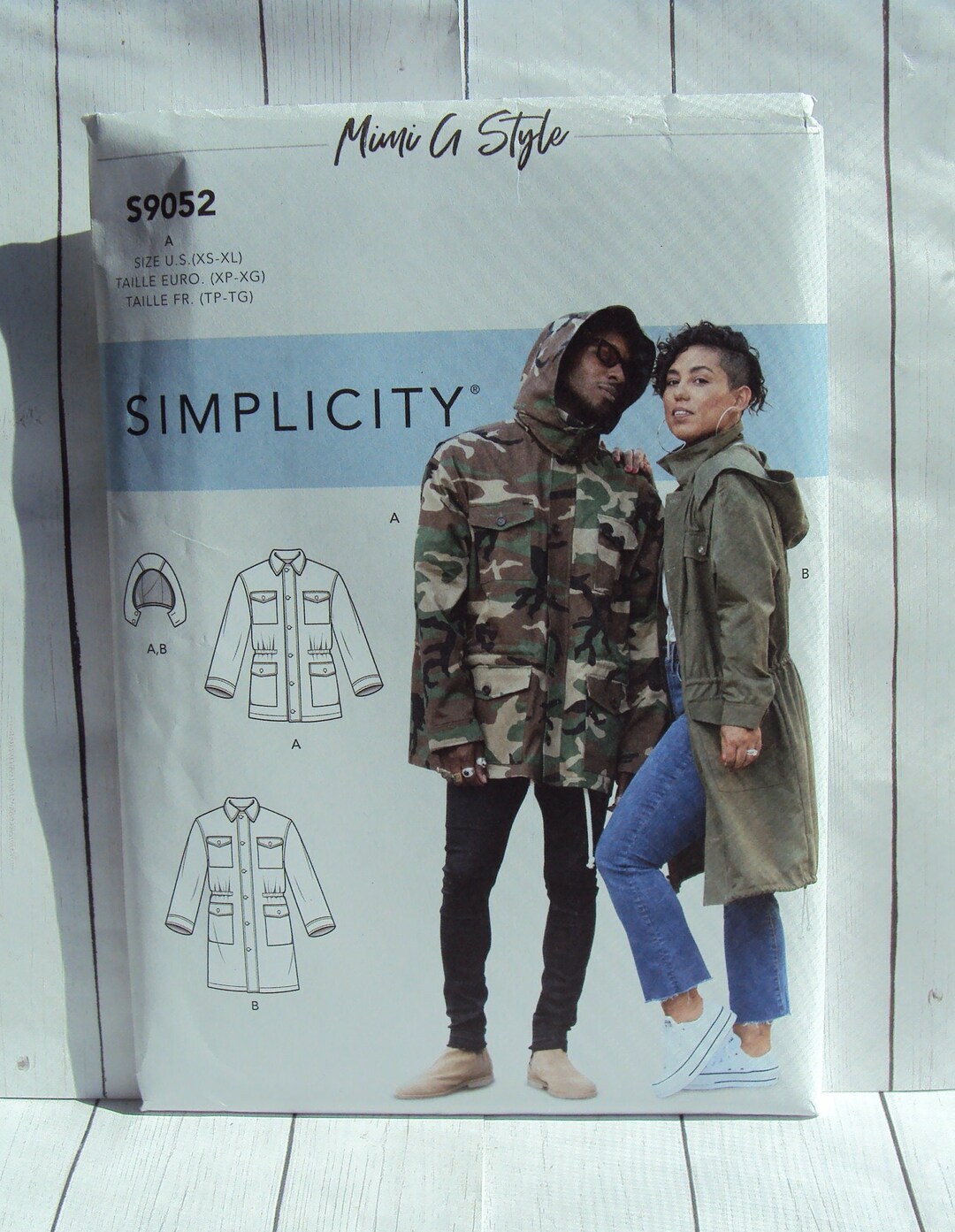 Simplicity Sewing Pattern 9052 Misses, Men's and Teen's Jacket With ...