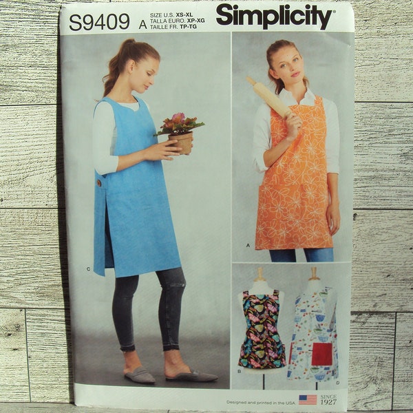 Smock Apron Pattern - Etsy