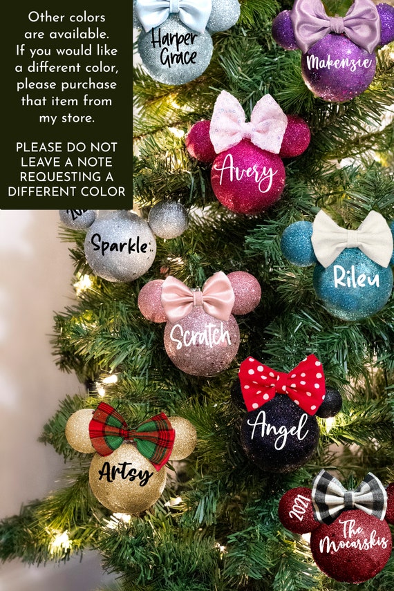 Minnie Mouse Christmas Tree