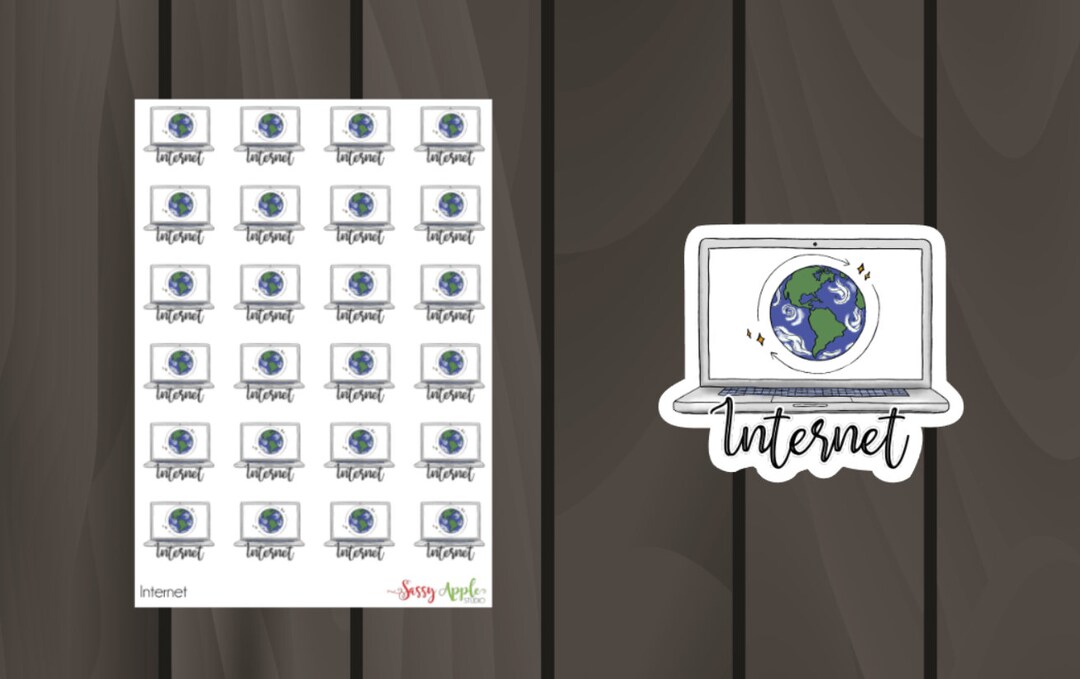 Internet Stickers Utility Stickers Bill Stickers Icon Stickers ...