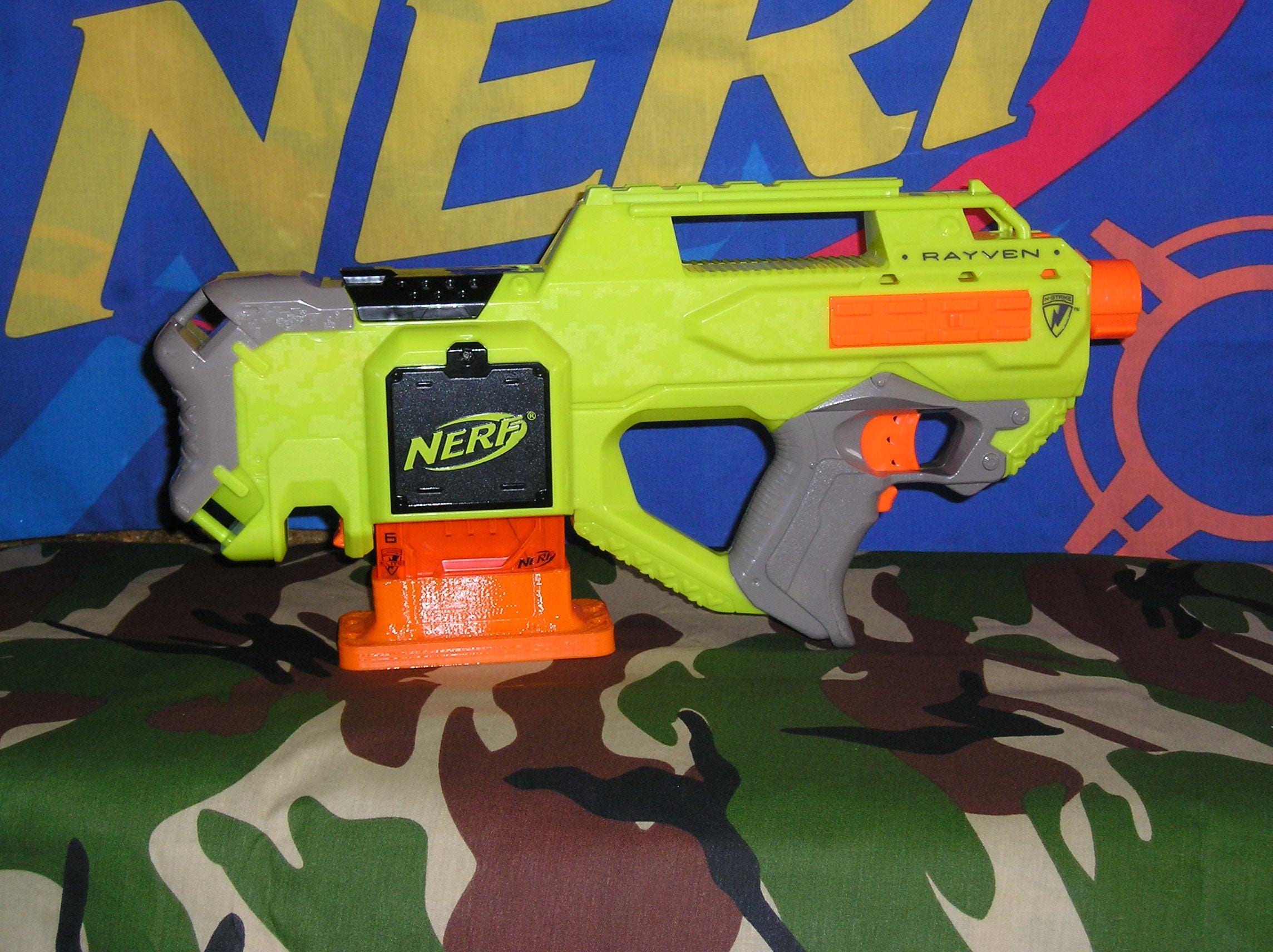 Nerf Rayven Paint Job