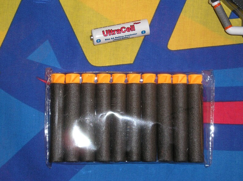 Blue Stryfe CQ-10 with Mega Big Shock Integration worker | Etsy