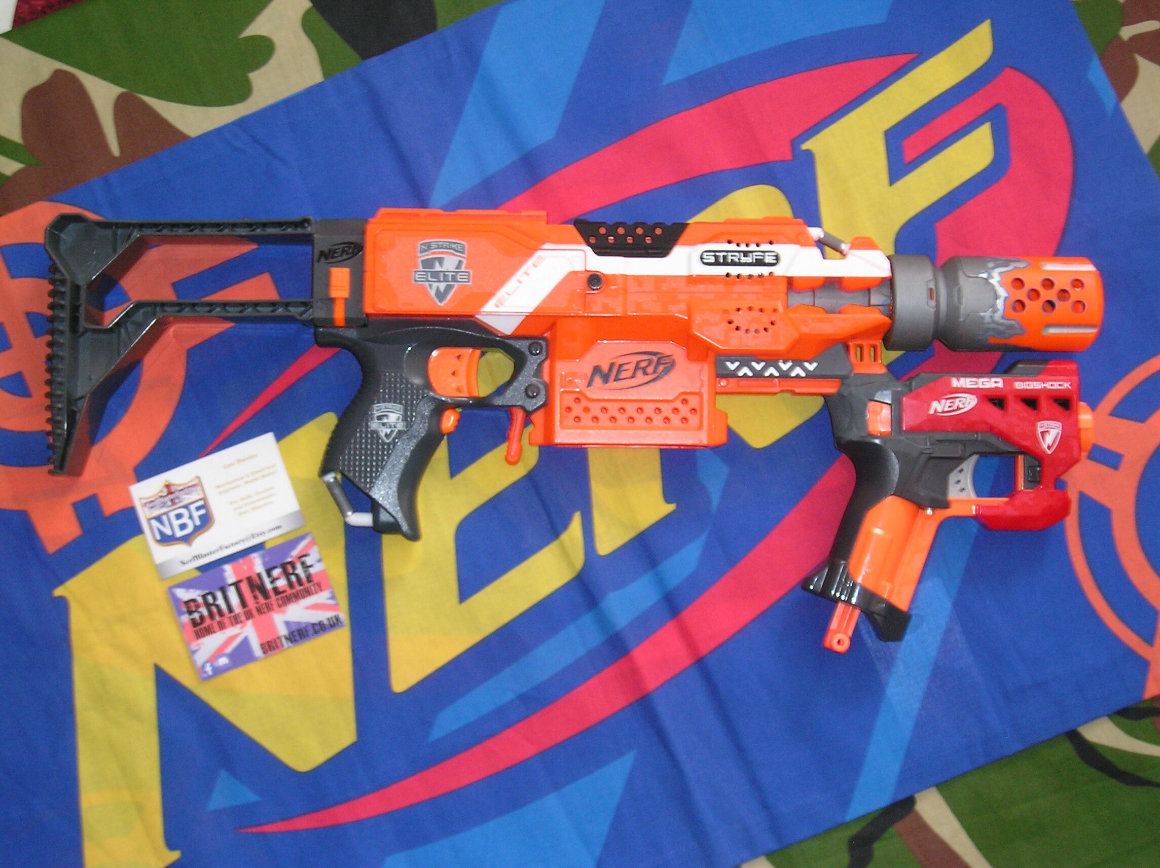 Blue Stryfe CQ-10 With Mega Big Shock Integration, Worker Parts, Better ...