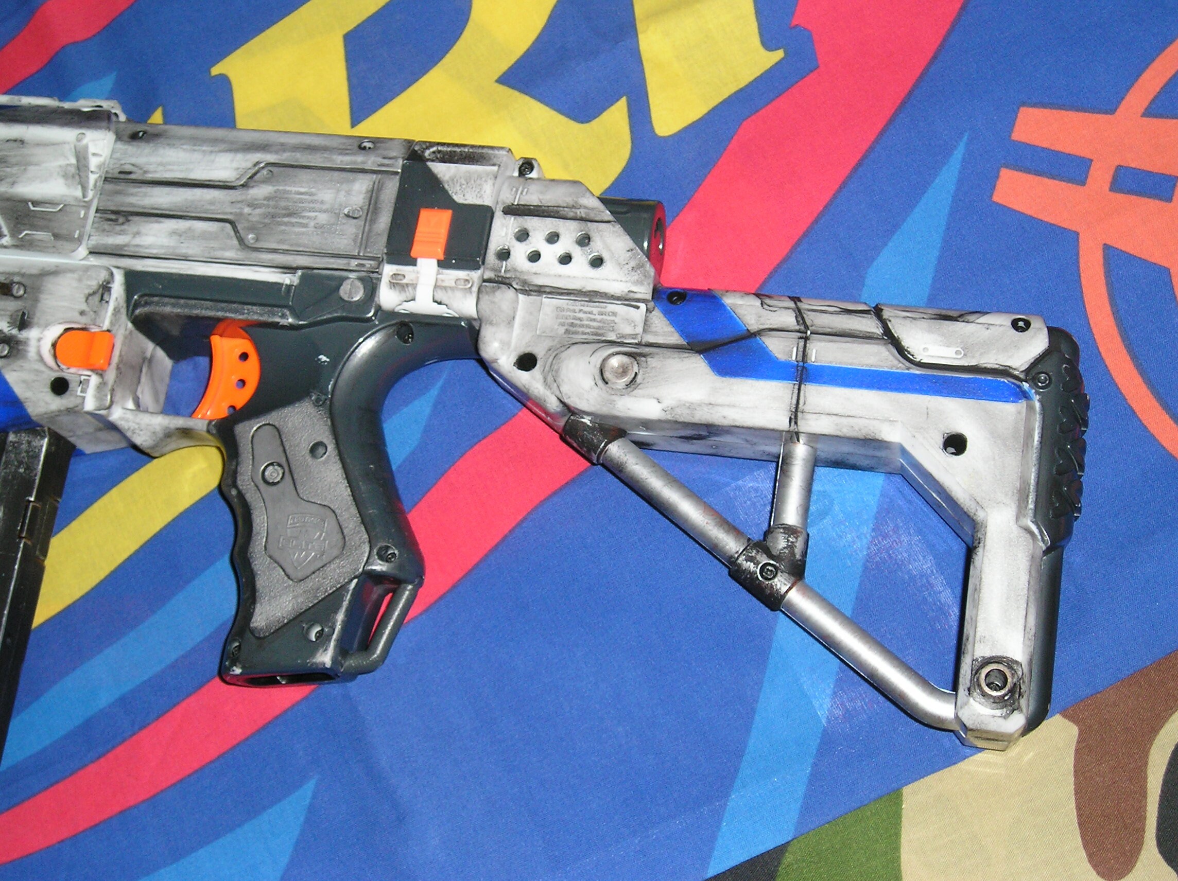 Nerf Retaliator Custom Modified Painted | Etsy