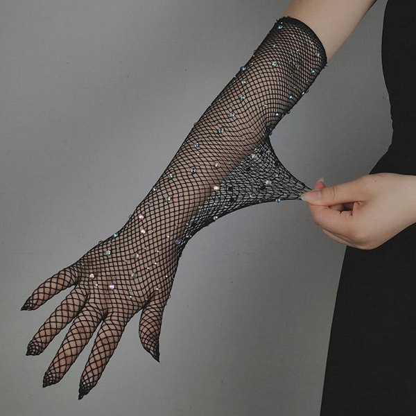 Long Gloves - Etsy