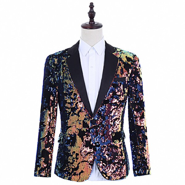 Sequin Jacket - Etsy