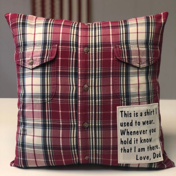 Memory Pillow - Etsy