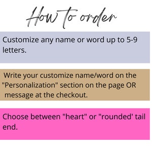 Custom Wire Name Bookmark, Name/word Paperclip, Book Page Marker ...