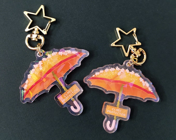 Buffy the Vampire Slayer: Class Protector Holographic Acrylic Keychain ...