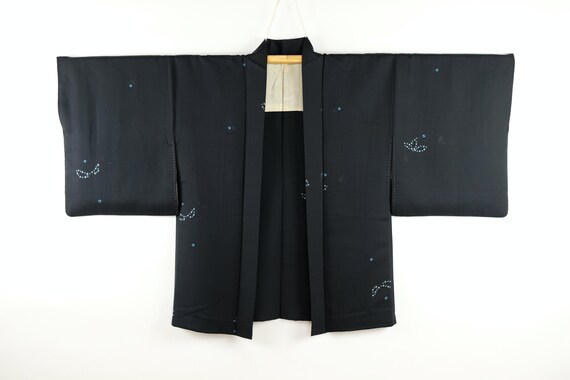Textured Haori - Black Haori - Haori Cardigan for Wom… - Gem
