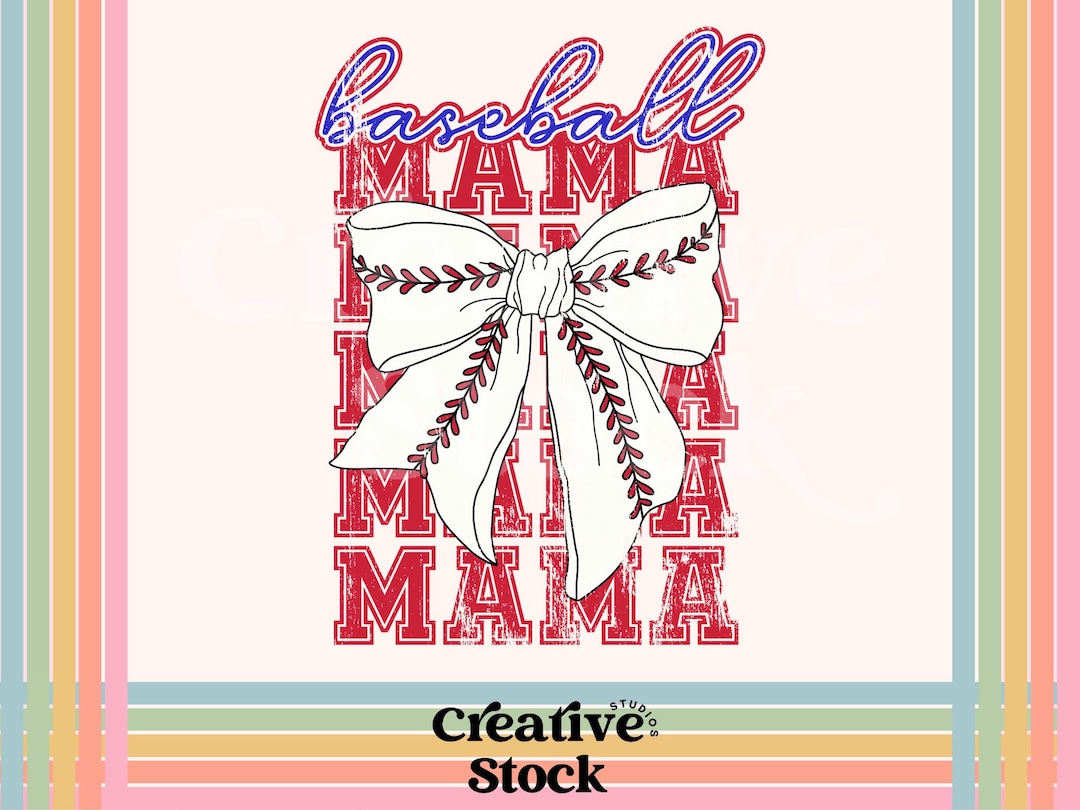 Distressed Baseball Mama PNG, Red White and Blue (digital Download) - Etsy