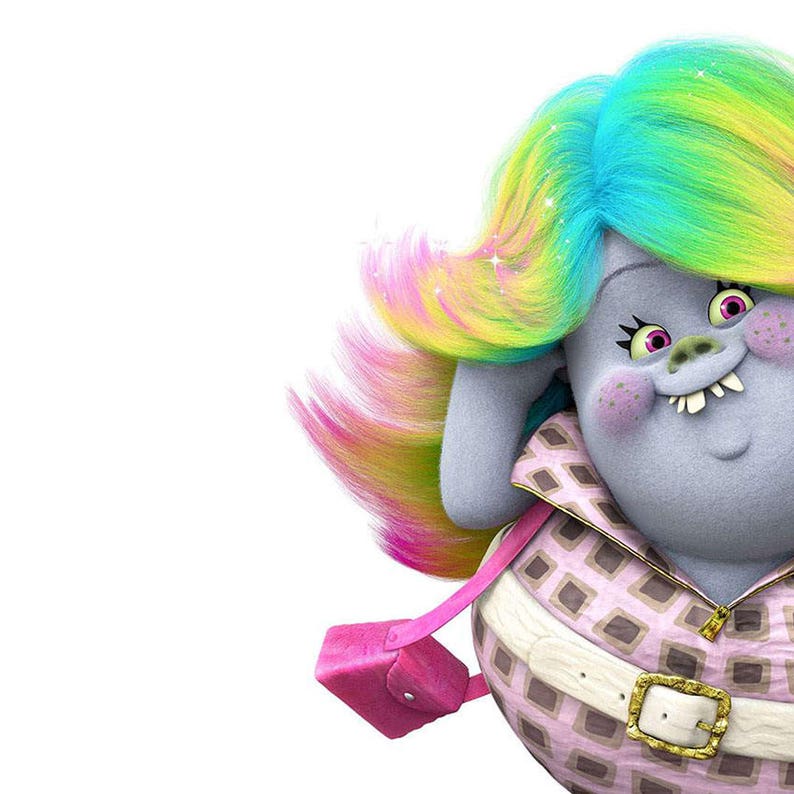 Trolls Wall Art Trolls Print Bridget Quote Nursery Trolls | Etsy