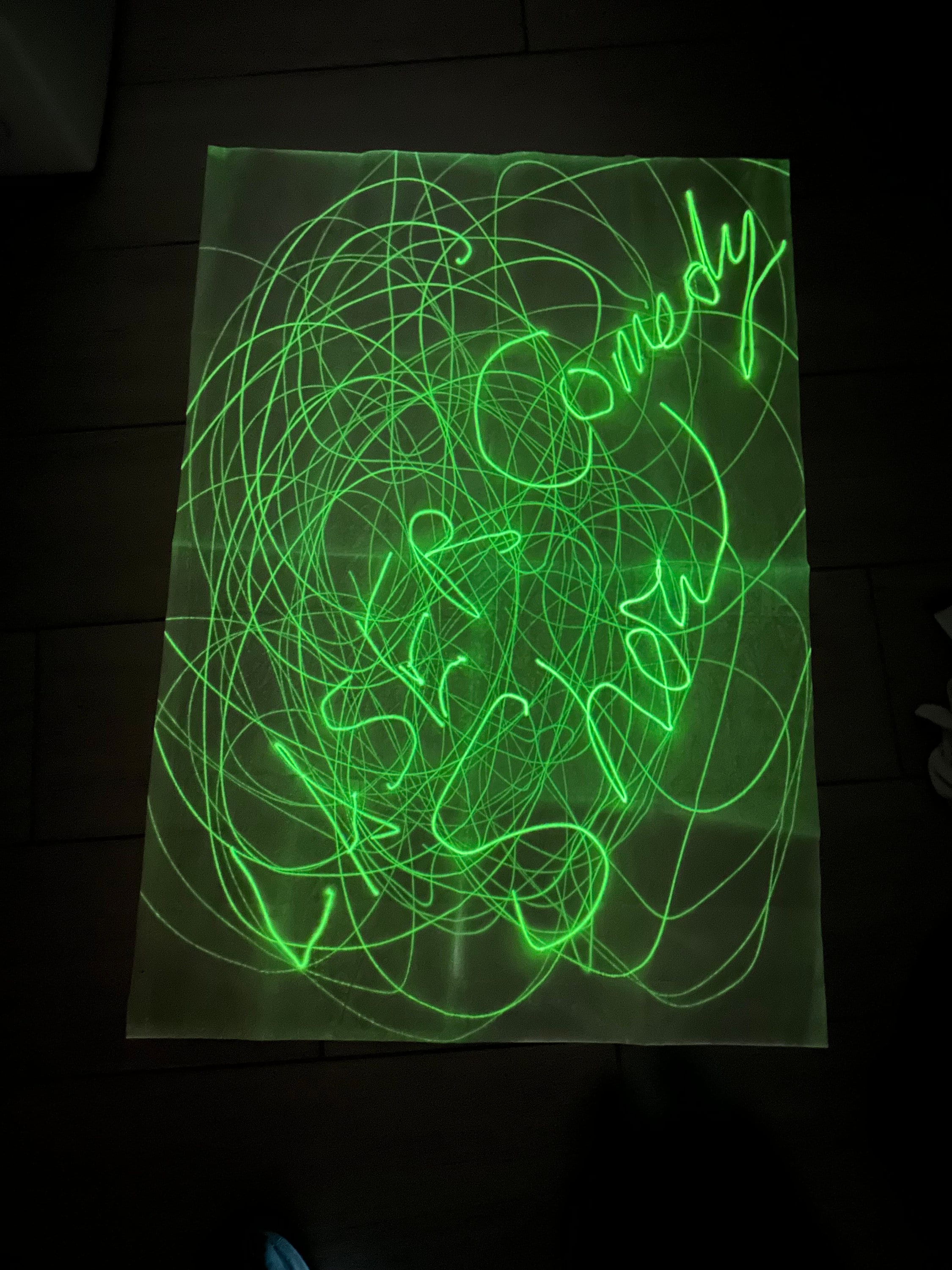 Laser Reactive Tapestry With Laser - Etsy