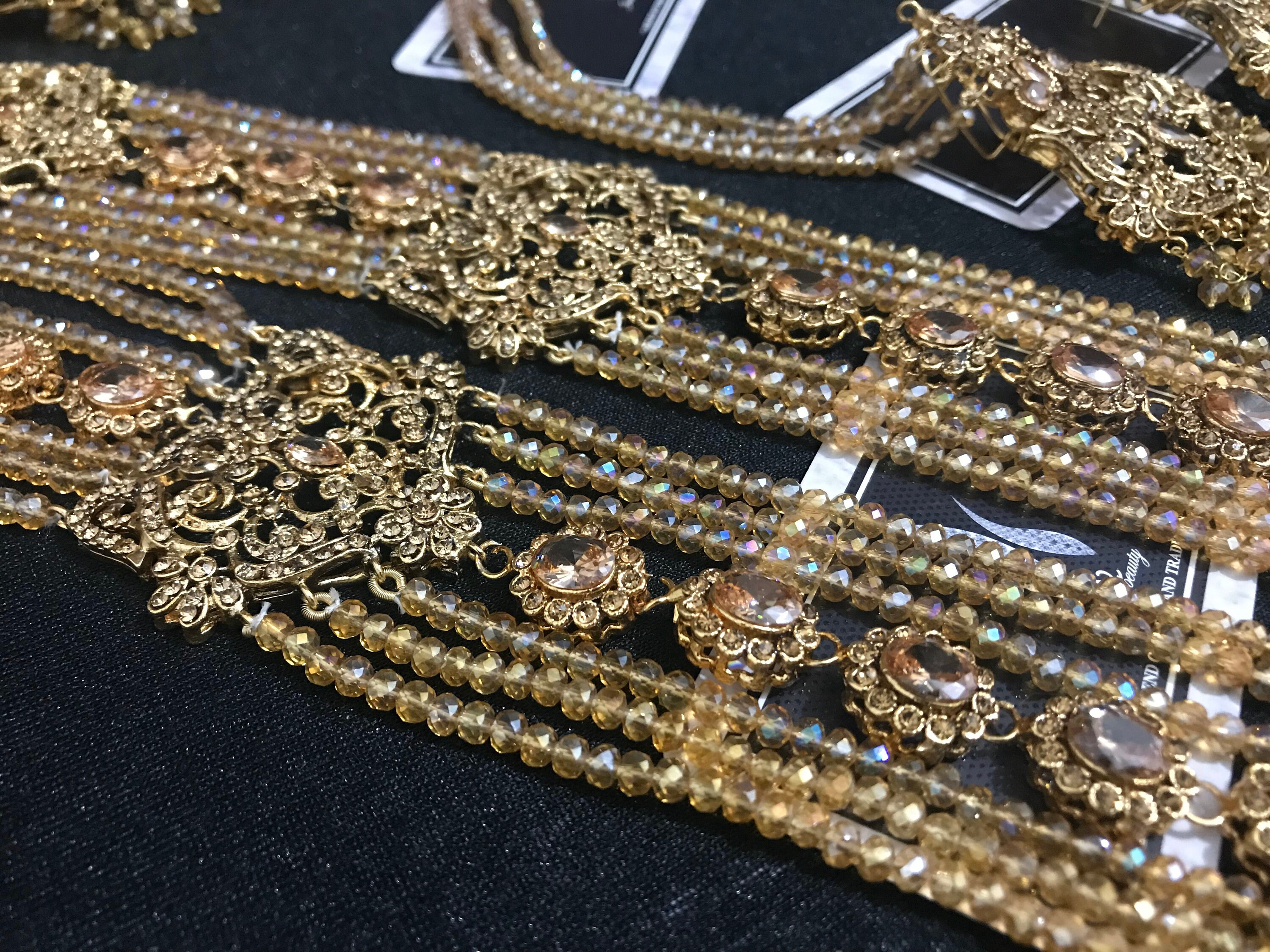 Pakistani bridal gold plated jewellery indian Jewelry set | Etsy