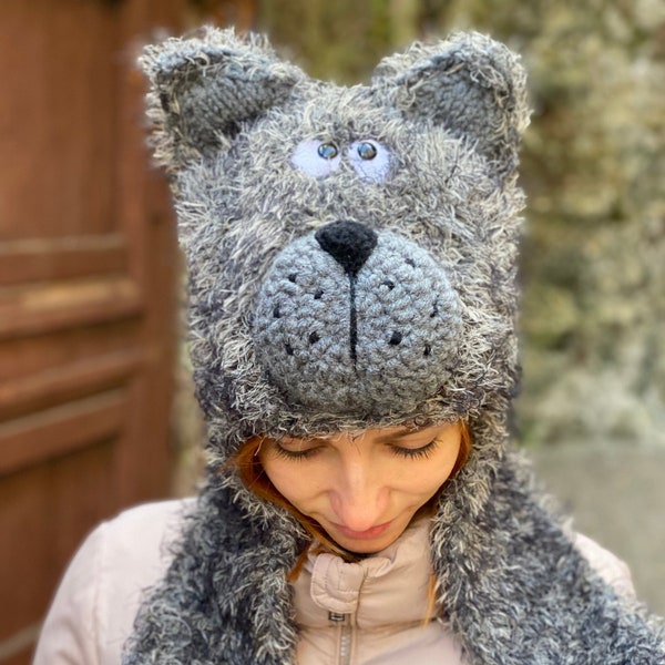 Knitted Wolf - Etsy