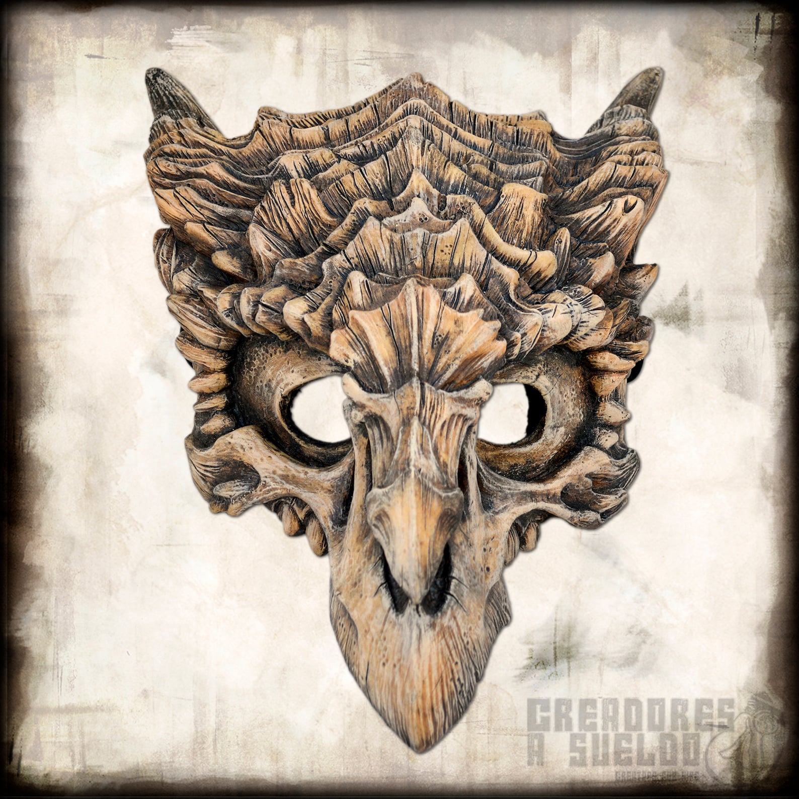 Tiamat Dragon Bone Flexible Skull Mask or Shoulderpad. LARP - Etsy