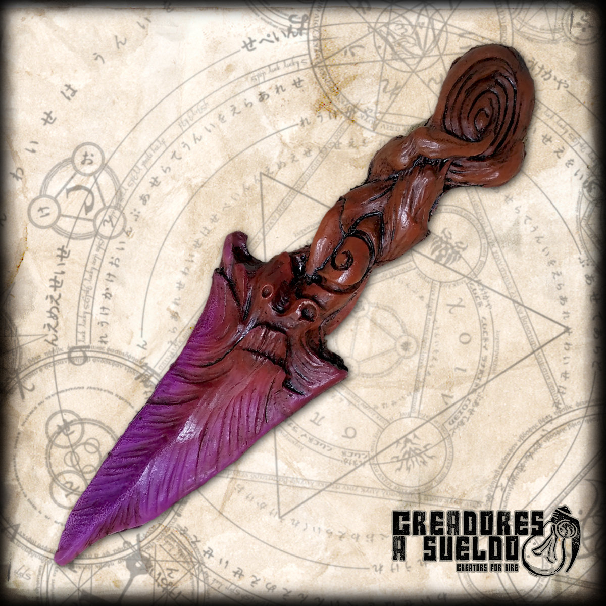 LARP Magic Foam Spell Packet: Druid Dagger bundle Avaliable - Etsy