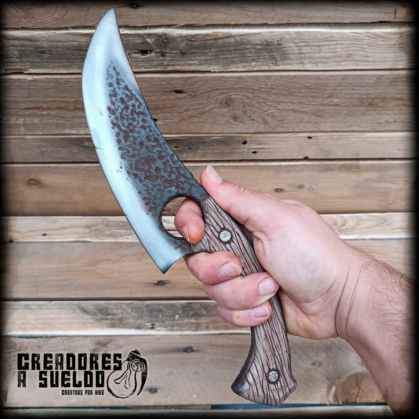 Medieval LARP Dagger, Foam Knife, the Fish Ripper - Etsy