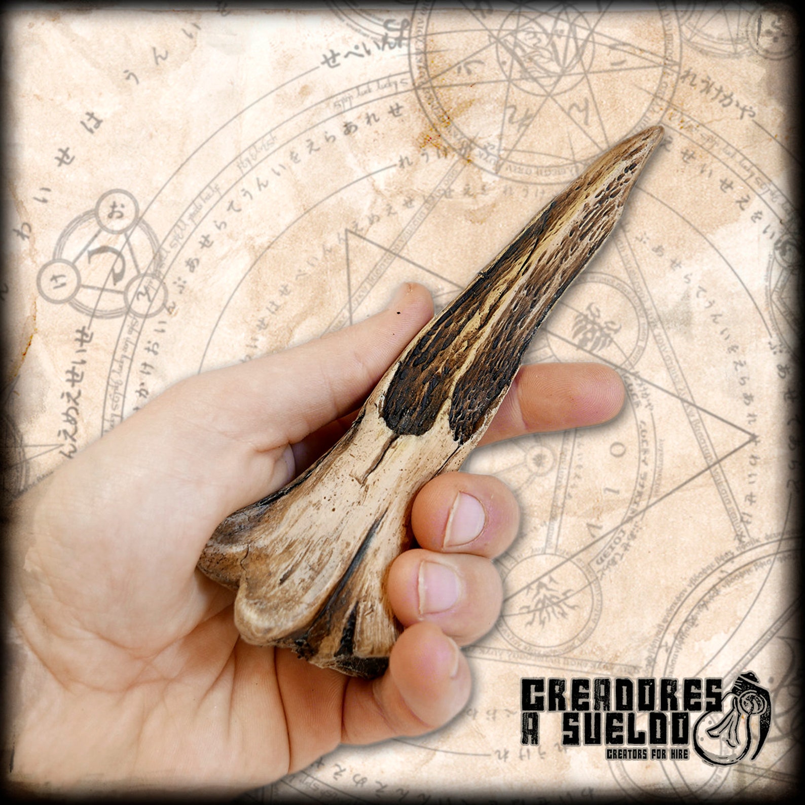 LARP Magic Foam Spell Packet: Tribal Bone Dagger (bundle Avaliable!) - Etsy