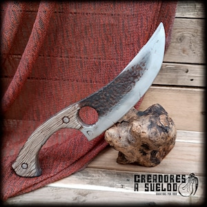 Medieval LARP Dagger, Foam Knife, the Fish Ripper - Etsy