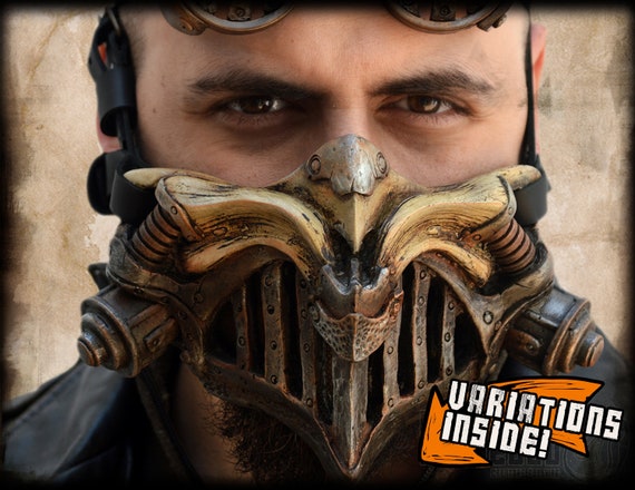 Typhon Flexible Mask for Larp Rev Cosplay Mad Max Fallout - Etsy