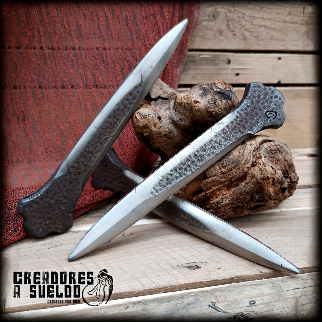 Medieval LARP Throwing Daggers, Foam Knife, the Alley Shiv - Etsy