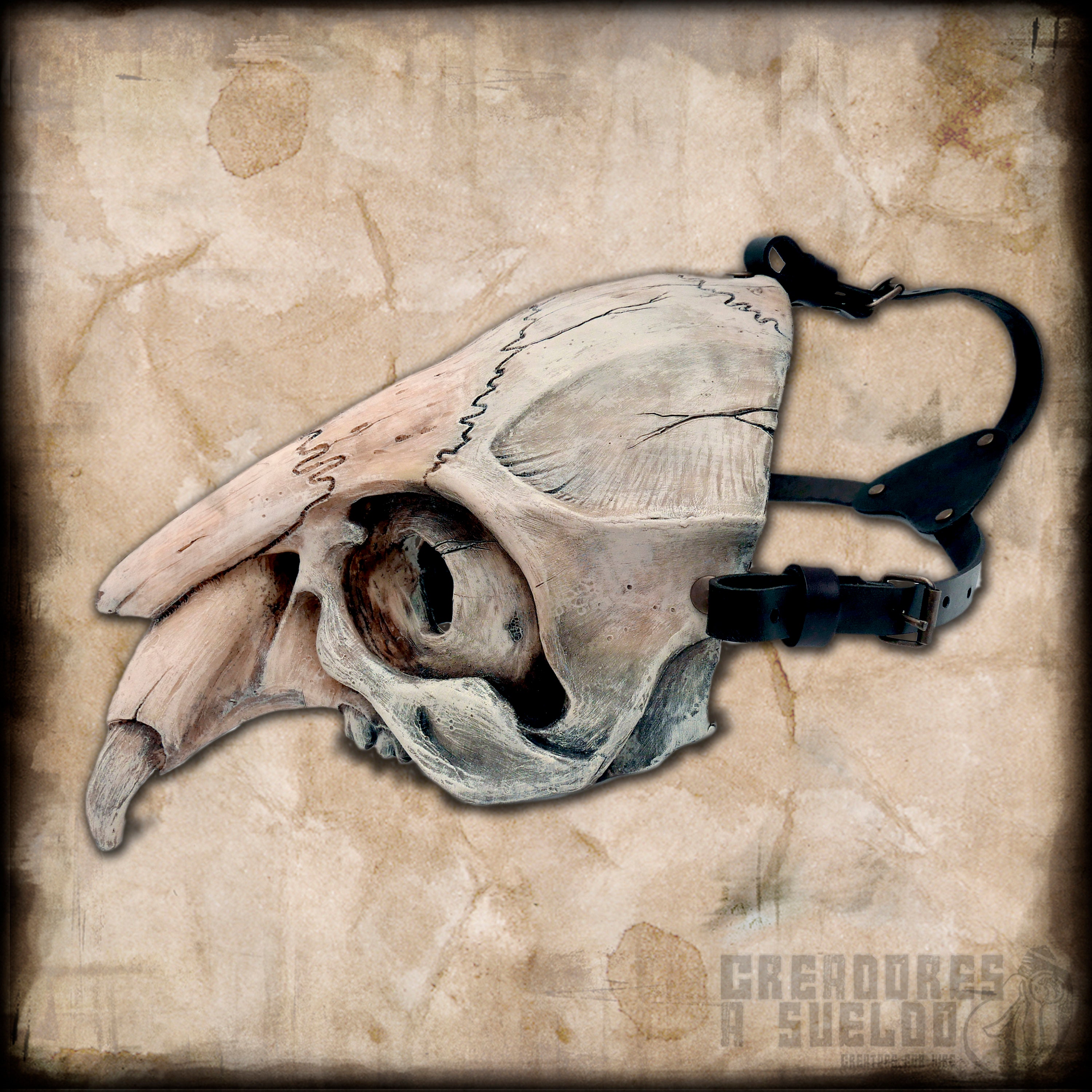 Flexible Rat Skull Mask for LARP Skaven Warhammer Fantasy - Etsy