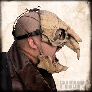 Flexible Rat Skull Mask for LARP Skaven Warhammer Fantasy Cosplay ...
