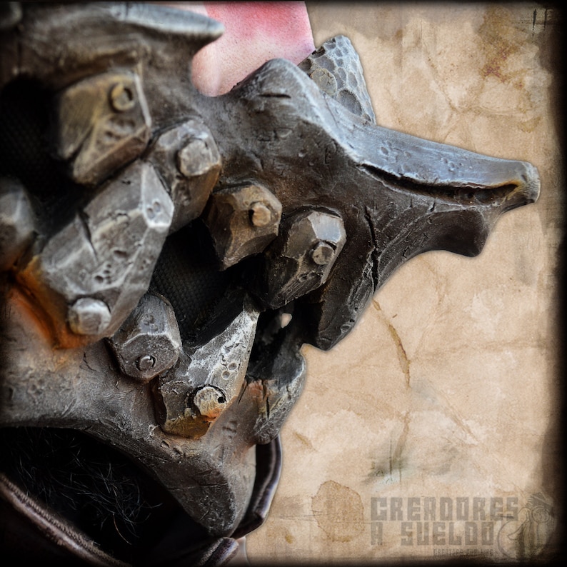 Apocalyptic Orc Mask: Flexible Foam LARP, Cosplay, Rev - Etsy
